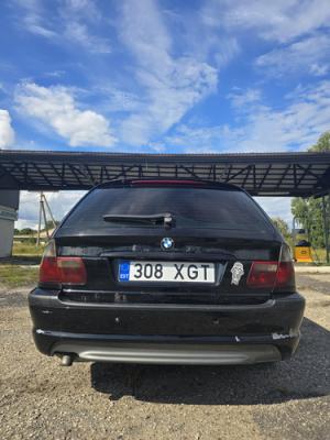 Black BMW 320 2004 in Rakvere, with an engine capacity of 0.00 L and mileage of 552 thousand km for 2550 €, photo 7 on AUTOMOTO.COM.LV