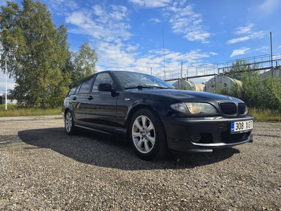 Black BMW 320 2004 in Rakvere, with an engine capacity of 0.00 L and mileage of 552 thousand km for 2550 €, photo 16 on AUTOMOTO.COM.LV