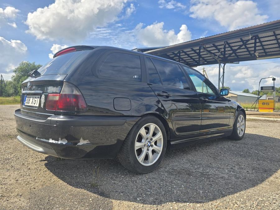 Black BMW 320 2004 in Rakvere, with an engine capacity of 0.00 L and mileage of 552 thousand km for 2550 €, photo 19 on AUTOMOTO.COM.LV