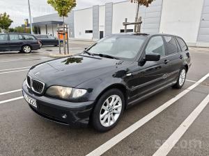 Melns BMW 320 2004 Rīga, ar dzinēja tilpumu 2.00 L un nobraukumu 466 tūkst. km par 2350 €, foto  vietnē AUTOMOTO.COM.LV