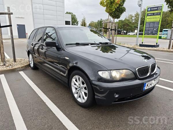 Black BMW 320 2004 in Riga, with an engine capacity of 2.00 L and mileage of 466 thousand km for 2350 €, photo 4 on AUTOMOTO.COM.LV