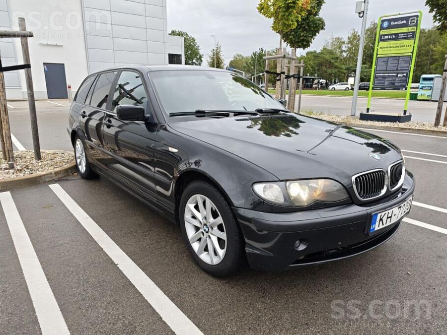 Melns BMW 320 2004 Rīga, ar dzinēja tilpumu 2.00 L un nobraukumu 466 tūkst. km par 2350 €, foto 4 vietnē AUTOMOTO.COM.LV