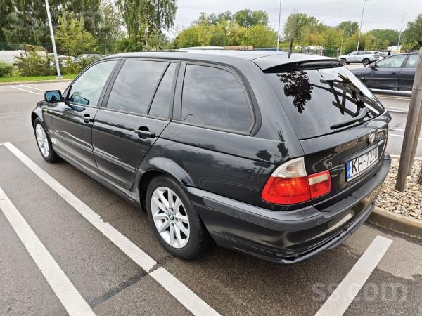 Black BMW 320 2004 in Riga, with an engine capacity of 2.00 L and mileage of 466 thousand km for 2350 €, photo 6 on AUTOMOTO.COM.LV