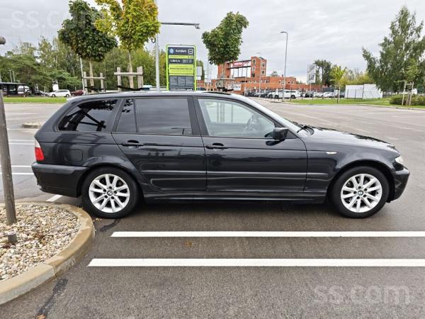 Black BMW 320 2004 in Riga, with an engine capacity of 2.00 L and mileage of 466 thousand km for 2350 €, photo 8 on AUTOMOTO.COM.LV