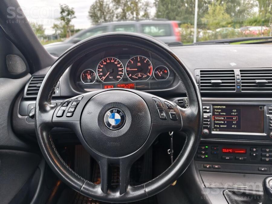 Melns BMW 320 2004 Rīga, ar dzinēja tilpumu 2.00 L un nobraukumu 466 tūkst. km par 2350 €, foto 10 vietnē AUTOMOTO.COM.LV