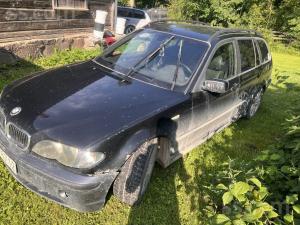 Black BMW 320 2004 in Cesis, with an engine capacity of 2.00 L and mileage of 460 thousand km for 1050 €, photo 3 on AUTOMOTO.COM.LV