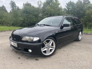 Black BMW 320 2004 in Dobele, with an engine capacity of 2.00 L and mileage of 0 thousand km for 2500 €, photo  on AUTOMOTO.COM.LV