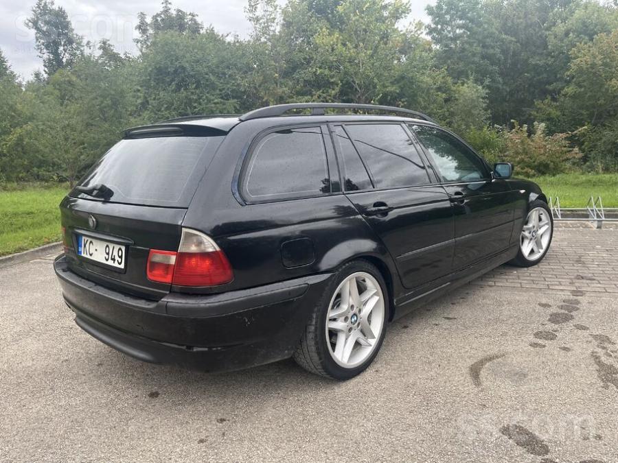 Melns BMW 320 2004 Dobele, ar dzinēja tilpumu 2.00 L un nobraukumu 0 tūkst. km par 2500 €, foto 4 vietnē AUTOMOTO.COM.LV