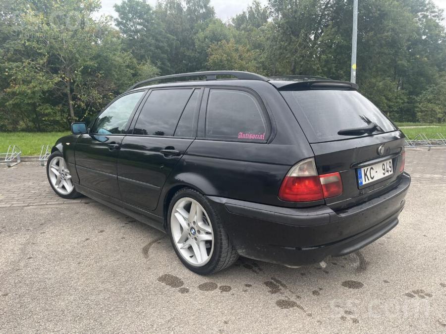Melns BMW 320 2004 Dobele, ar dzinēja tilpumu 2.00 L un nobraukumu 0 tūkst. km par 2500 €, foto 5 vietnē AUTOMOTO.COM.LV