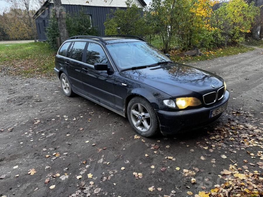 Черный БМВ 320 2004 в Балви, объемом двигателя 2.00 л и пробегом 382 тыс. км за 1800 €, фото 3 на AUTOMOTO.COM.LV