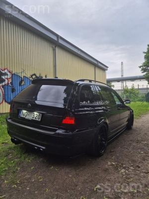 Black BMW 320 2005 in Riga, with an engine capacity of 2.00 L and mileage of 321 thousand km for 5500 €, photo 6 on AUTOMOTO.COM.LV
