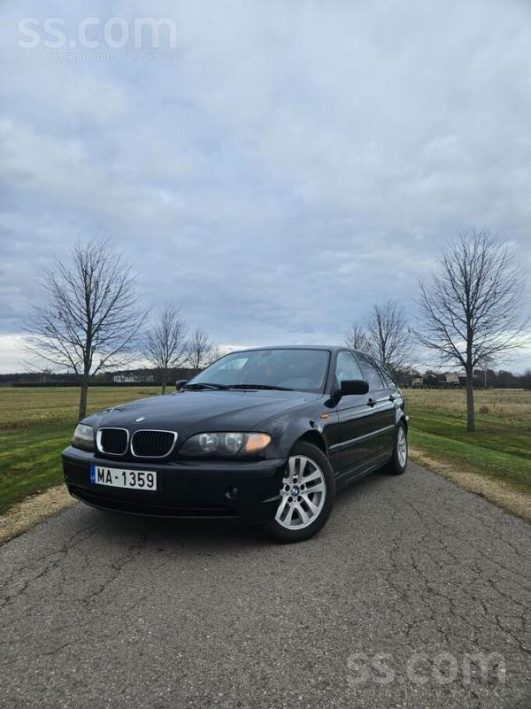 Black BMW 320 2005 in Riga, with an engine capacity of 2.00 L and mileage of 307 thousand km for 2700 €, photo 2 on AUTOMOTO.COM.LV