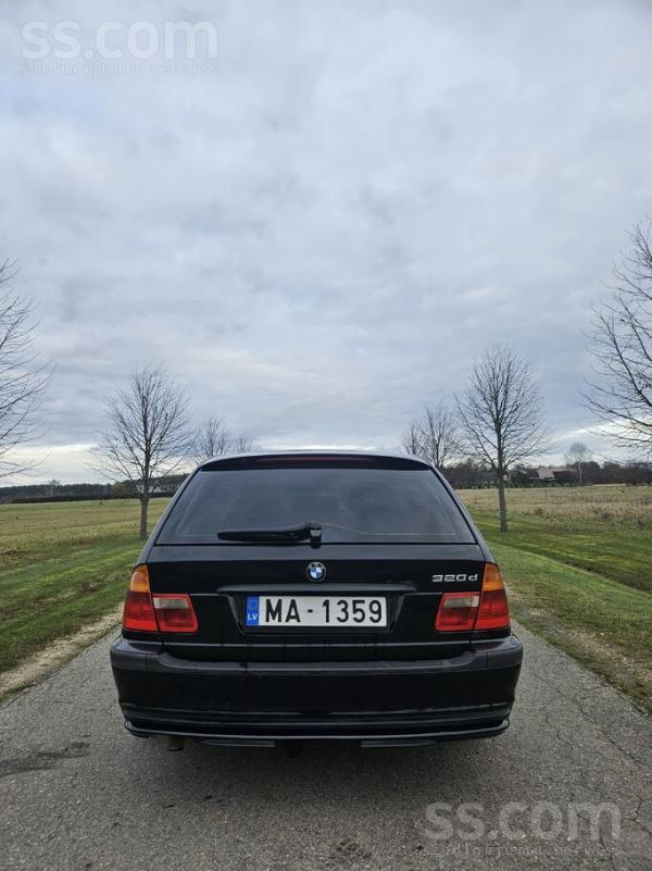 Black BMW 320 2005 in Riga, with an engine capacity of 2.00 L and mileage of 307 thousand km for 2700 €, photo 3 on AUTOMOTO.COM.LV