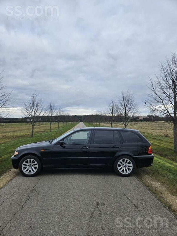 Black BMW 320 2005 in Riga, with an engine capacity of 2.00 L and mileage of 307 thousand km for 2700 €, photo 4 on AUTOMOTO.COM.LV