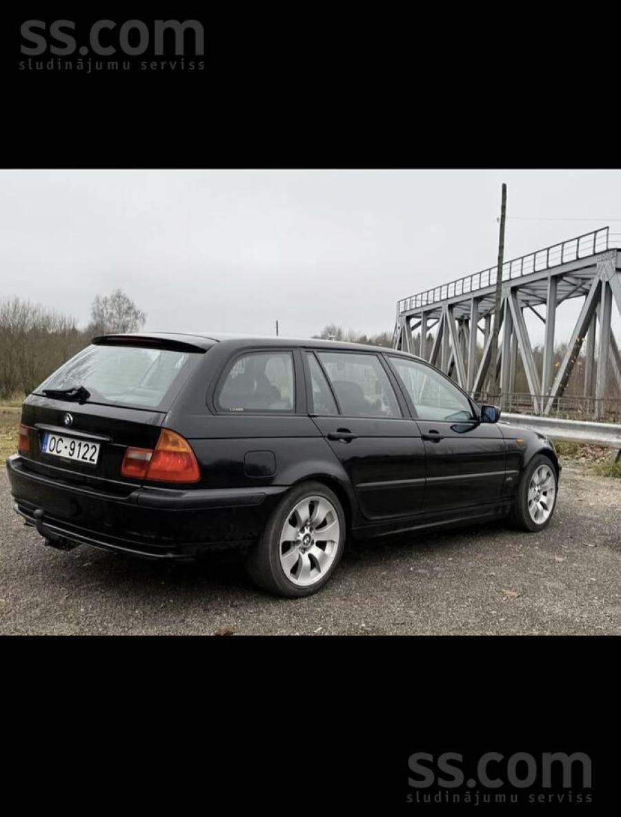 Melns BMW 320 2005 Bauska, ar dzinēja tilpumu 2.00 L un nobraukumu 344 tūkst. km par 2200 €, foto 1 vietnē AUTOMOTO.COM.LV