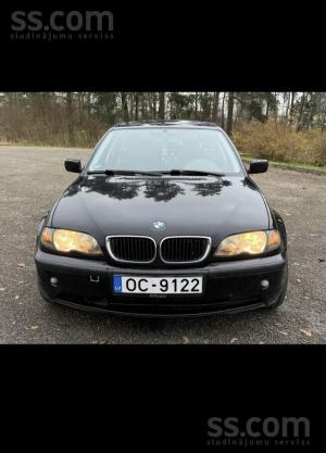 Melns BMW 320 2005 Bauska, ar dzinēja tilpumu 2.00 L un nobraukumu 344 tūkst. km par 2200 €, foto 2 vietnē AUTOMOTO.COM.LV