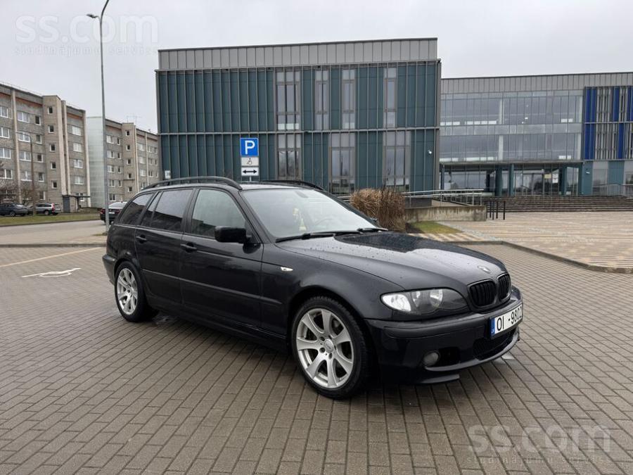 Melns BMW 320 2005 Jēkabpils, ar dzinēja tilpumu 2.00 L un nobraukumu 0 tūkst. km par 2800 €, foto 1 vietnē AUTOMOTO.COM.LV