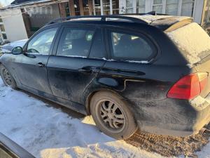 Black BMW 320 2005 in Riga, with an engine capacity of 2.00 L and mileage of 426 thousand km for 1500 €, photo  on AUTOMOTO.COM.LV