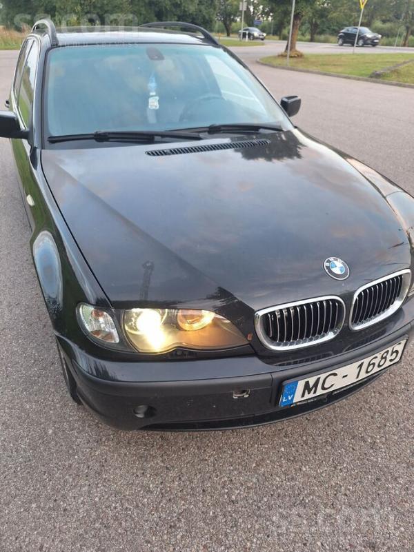 Black BMW 320 2005 in Liepaja, with an engine capacity of 2.00 L and mileage of 391 thousand km for 1700 €, photo 4 on AUTOMOTO.COM.LV