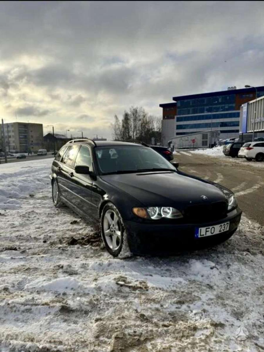 Melns BMW 320 2005 Viļņa, ar dzinēja tilpumu 2.00 L un nobraukumu 340 tūkst. km par 1550 €, foto 2 vietnē AUTOMOTO.COM.LV