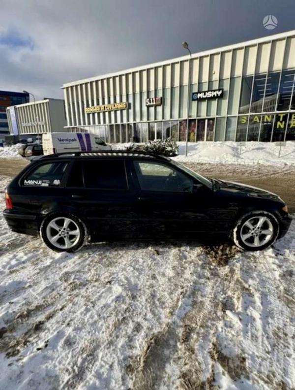 Black BMW 320 2005 in Vilnius, with an engine capacity of 2.00 L and mileage of 340 thousand km for 1550 €, photo 4 on AUTOMOTO.COM.LV