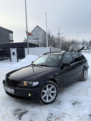 Black BMW 320 2005 in Vilnius, with an engine capacity of 2.00 L and mileage of 362 thousand km for 1850 €, photo  on AUTOMOTO.COM.LV