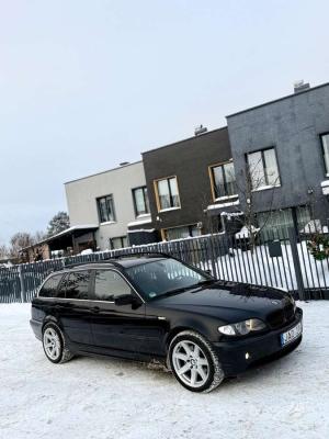 Black BMW 320 2005 in Vilnius, with an engine capacity of 2.00 L and mileage of 362 thousand km for 1850 €, photo 3 on AUTOMOTO.COM.LV