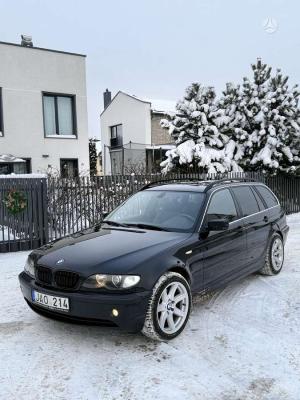 Black BMW 320 2005 in Vilnius, with an engine capacity of 2.00 L and mileage of 362 thousand km for 1850 €, photo 6 on AUTOMOTO.COM.LV