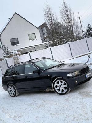 Black BMW 320 2005 in Vilnius, with an engine capacity of 2.00 L and mileage of 362 thousand km for 1850 €, photo 7 on AUTOMOTO.COM.LV
