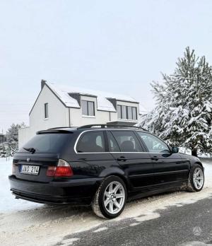 Black BMW 320 2005 in Vilnius, with an engine capacity of 2.00 L and mileage of 362 thousand km for 1850 €, photo 10 on AUTOMOTO.COM.LV