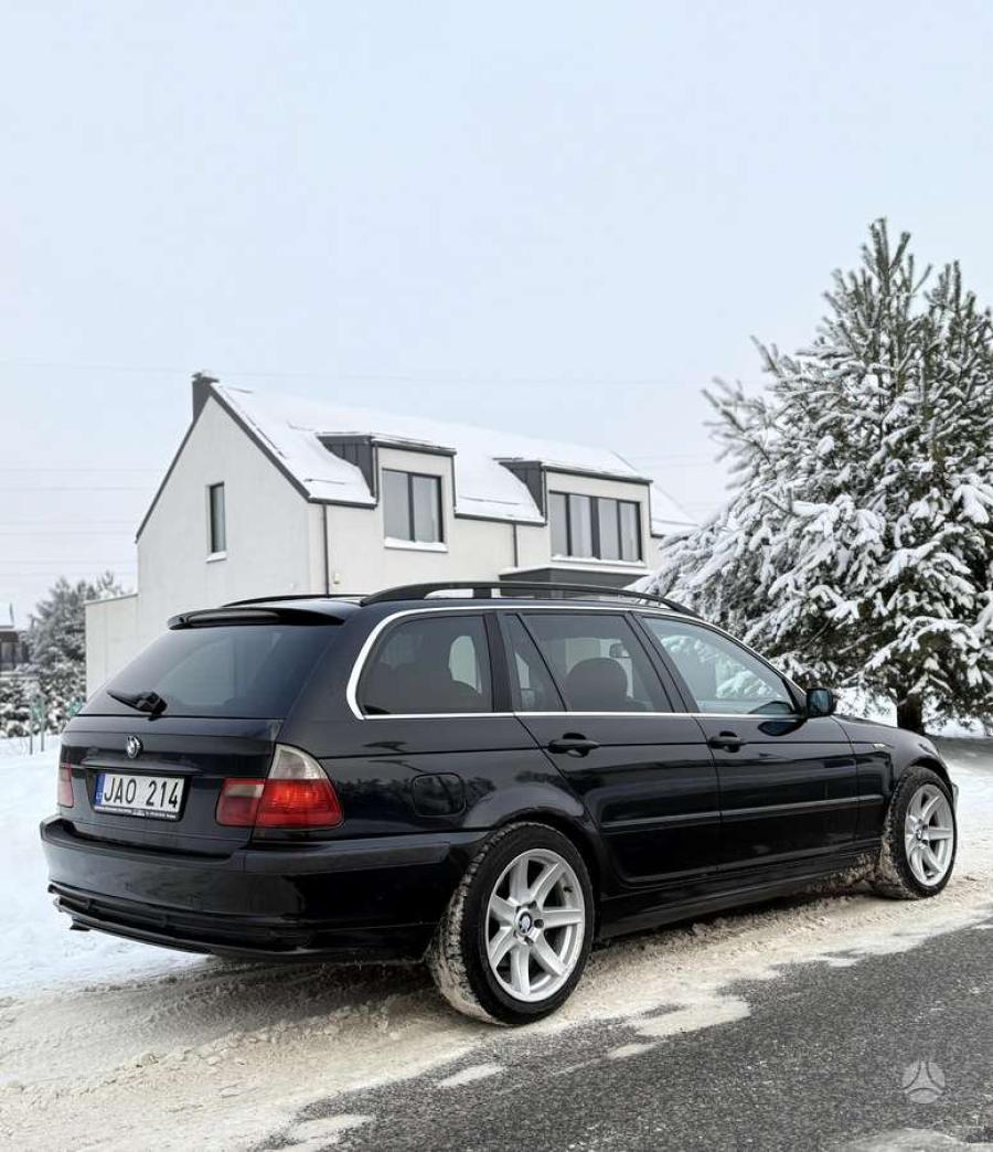 Black BMW 320 2005 in Vilnius, with an engine capacity of 2.00 L and mileage of 362 thousand km for 1850 €, photo 10 on AUTOMOTO.COM.LV