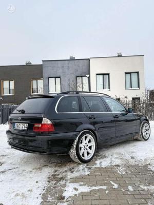 Black BMW 320 2005 in Vilnius, with an engine capacity of 2.00 L and mileage of 362 thousand km for 1850 €, photo 11 on AUTOMOTO.COM.LV