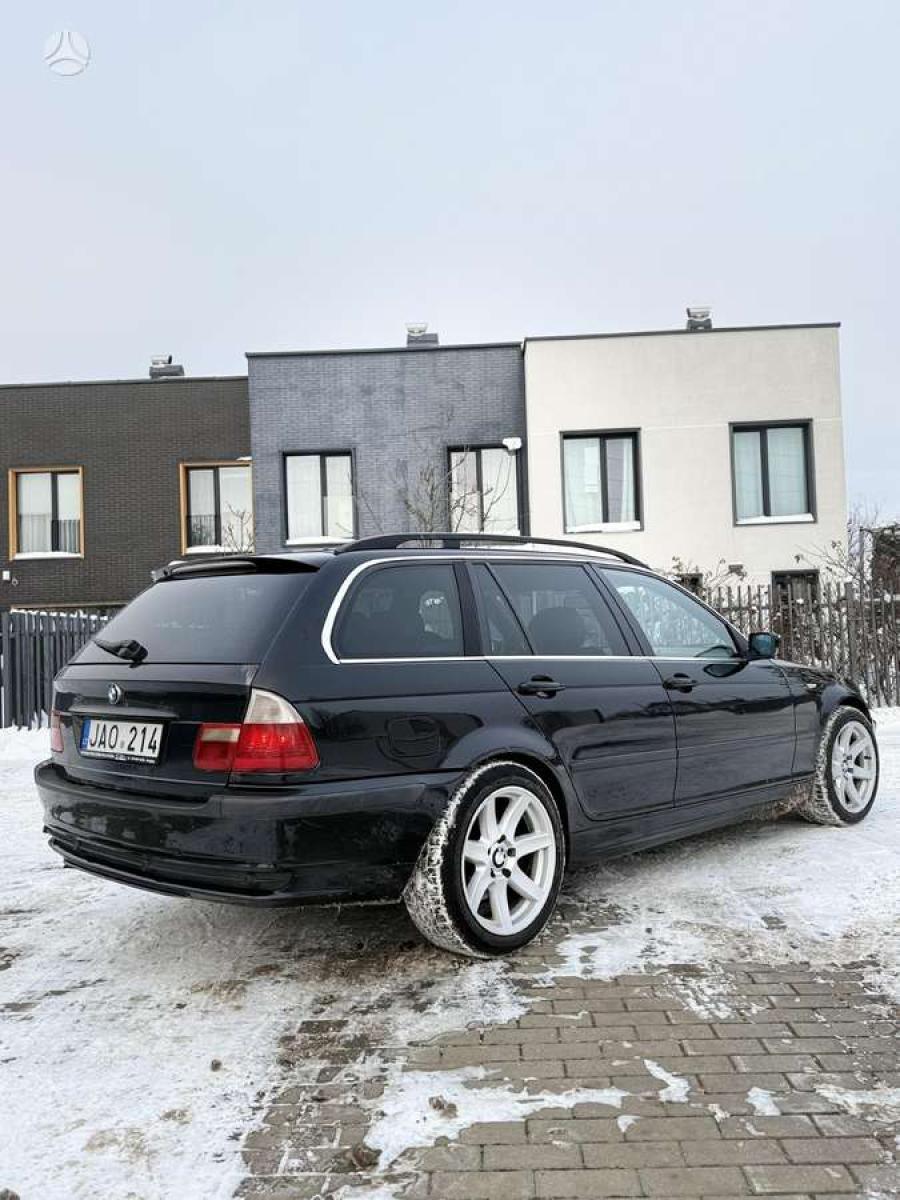 Black BMW 320 2005 in Vilnius, with an engine capacity of 2.00 L and mileage of 362 thousand km for 1850 €, photo 11 on AUTOMOTO.COM.LV