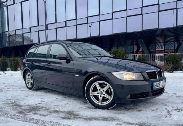 Black BMW 320 2005 in Vilnius, with an engine capacity of 2.00 L and mileage of 400 thousand km for 2550 €, photo 1 on AUTOMOTO.COM.LV