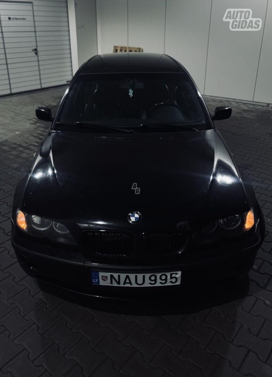 Melns BMW 320 2005 Viļņa, ar dzinēja tilpumu 2.00 L un nobraukumu 399 tūkst. km par 1650 €, foto 1 vietnē AUTOMOTO.COM.LV