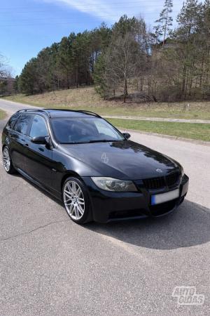 Black BMW 320 2005 in Vilnius, with an engine capacity of 2.00 L and mileage of 449 thousand km for 4400 €, photo 3 on AUTOMOTO.COM.LV