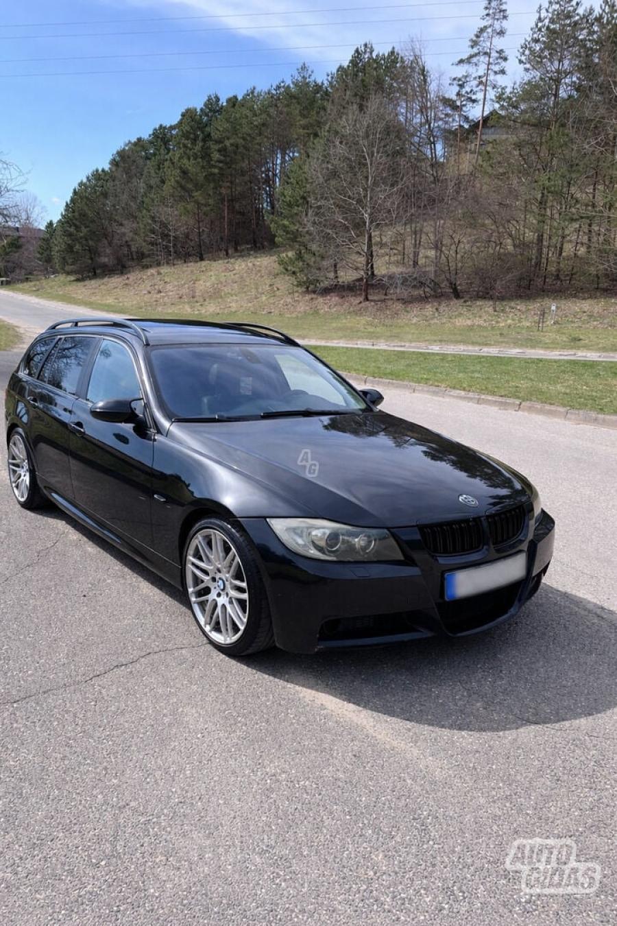 Black BMW 320 2005 in Vilnius, with an engine capacity of 2.00 L and mileage of 449 thousand km for 4400 €, photo 3 on AUTOMOTO.COM.LV