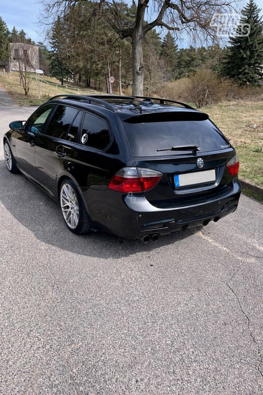 Black BMW 320 2005 in Vilnius, with an engine capacity of 2.00 L and mileage of 449 thousand km for 4400 €, photo 5 on AUTOMOTO.COM.LV