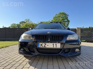 Black BMW 320 2005 in Riga, with an engine capacity of 2.00 L and mileage of 342 thousand km for 5800 €, photo 3 on AUTOMOTO.COM.LV