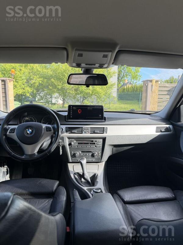 Black BMW 320 2005 in Riga, with an engine capacity of 2.00 L and mileage of 342 thousand km for 3500 €, photo 8 on AUTOMOTO.COM.LV