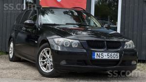 Черный БМВ 320 2005 в Рига, объемом двигателя 2.00 л и пробегом 368 тыс. км за 1850 €, фото 1 на AUTOMOTO.COM.LV
