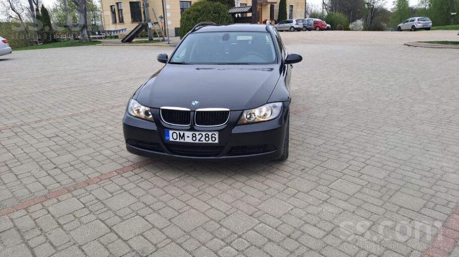 Melns BMW 320 2005 Rīga, ar dzinēja tilpumu 2.00 L un nobraukumu 349 tūkst. km par 3100 €, foto 1 vietnē AUTOMOTO.COM.LV