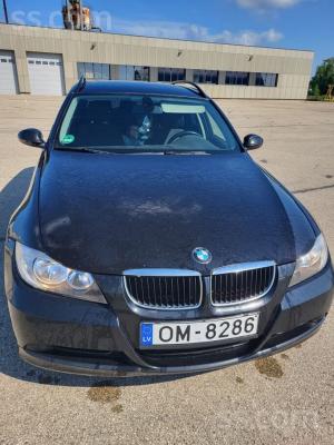 Черный БМВ 320 2005 в Рига, объемом двигателя 2.00 л и пробегом 349 тыс. км за 3000 €, фото 1 на AUTOMOTO.COM.LV