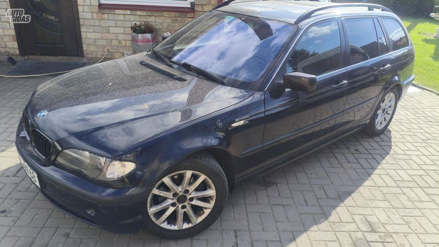 Melns BMW 320 2005 Joniškis, ar dzinēja tilpumu 2.00 L un nobraukumu 350 tūkst. km par 1850 €, foto 1 vietnē AUTOMOTO.COM.LV