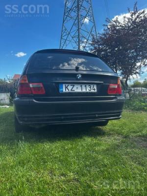 Black BMW 320 2005 in Jurmala, with an engine capacity of 2.00 L and mileage of 375 thousand km for 1390 €, photo 5 on AUTOMOTO.COM.LV