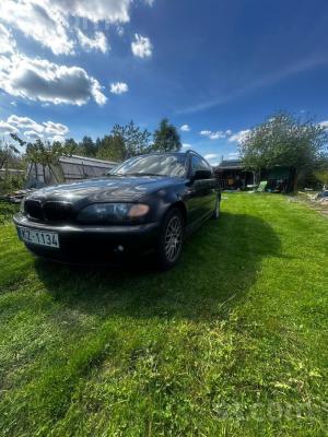 Black BMW 320 2005 in Jurmala, with an engine capacity of 2.00 L and mileage of 375 thousand km for 1390 €, photo 6 on AUTOMOTO.COM.LV