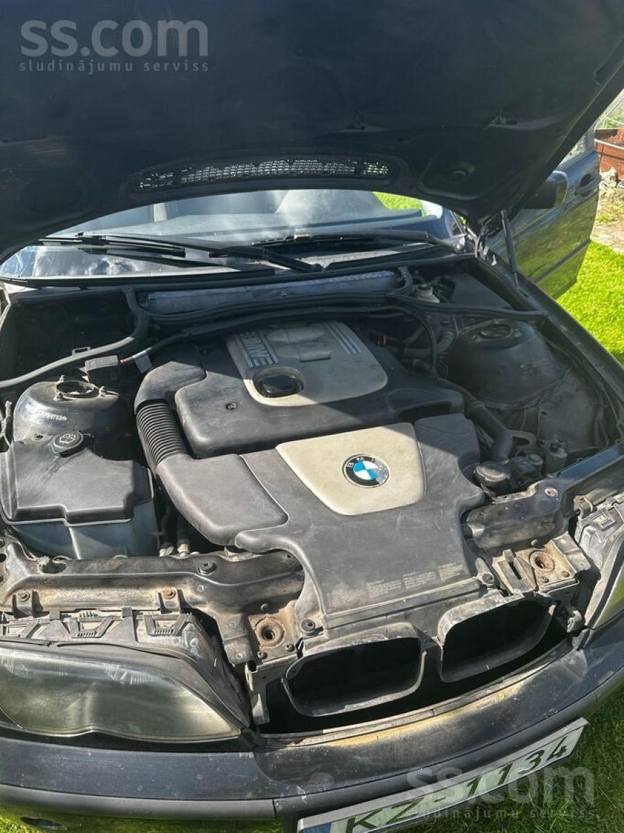 Black BMW 320 2005 in Jurmala, with an engine capacity of 2.00 L and mileage of 375 thousand km for 1390 €, photo 15 on AUTOMOTO.COM.LV
