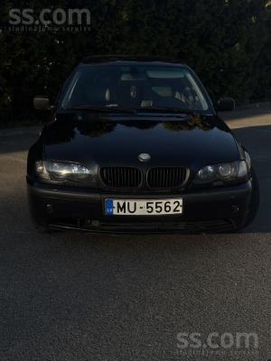Black BMW 320 2005 in Riga, with an engine capacity of 2.00 L and mileage of 384 thousand km for 1700 €, photo 3 on AUTOMOTO.COM.LV