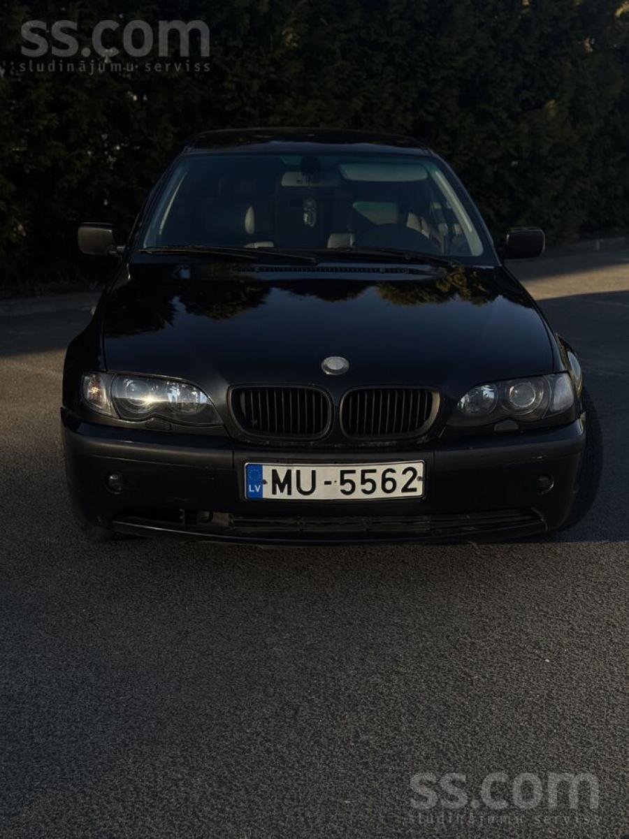 Black BMW 320 2005 in Riga, with an engine capacity of 2.00 L and mileage of 384 thousand km for 1700 €, photo 3 on AUTOMOTO.COM.LV