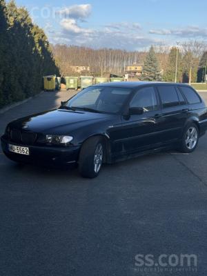 Black BMW 320 2005 in Riga, with an engine capacity of 2.00 L and mileage of 384 thousand km for 1700 €, photo 6 on AUTOMOTO.COM.LV